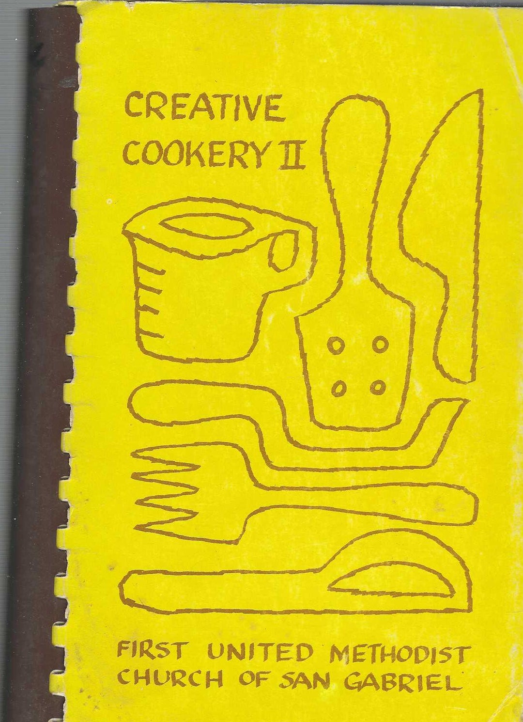 San Gabriel California Vintage First Methodist Church Creative Cookery ...