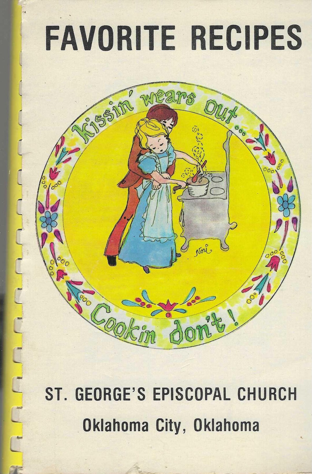 Oklahoma City OK Vintage 1980 St George's Episcopal Church Favorite ...
