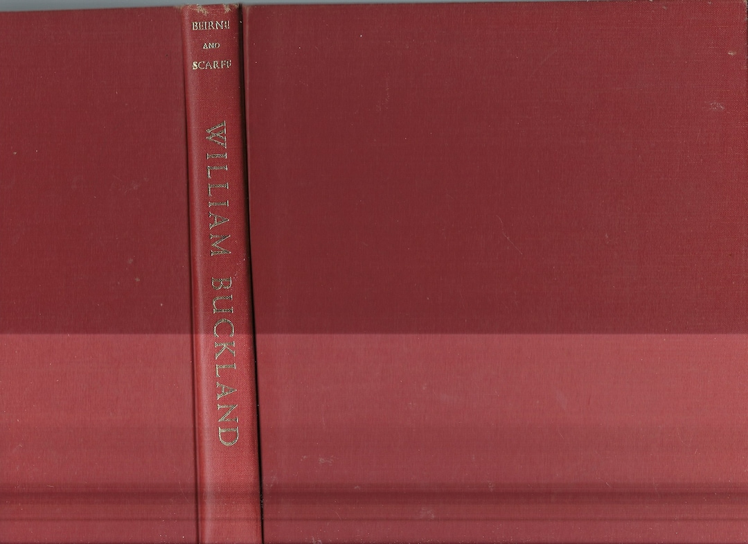 William Buckland Biography Hard Cover Book Virginia & Maryland ...