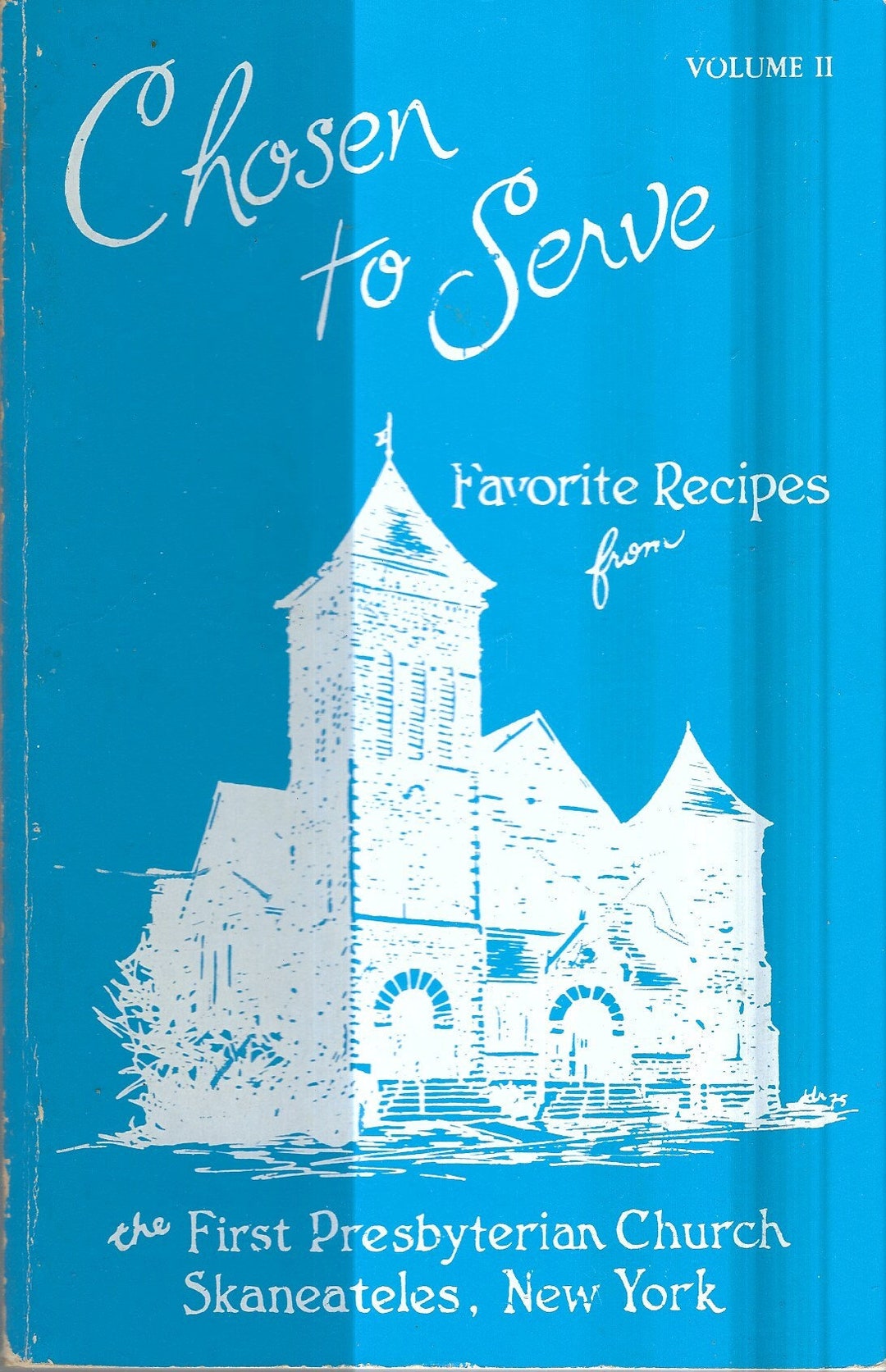 Skaneateles New York Vintage 1981 First Presbyterian Church Chosen to ...