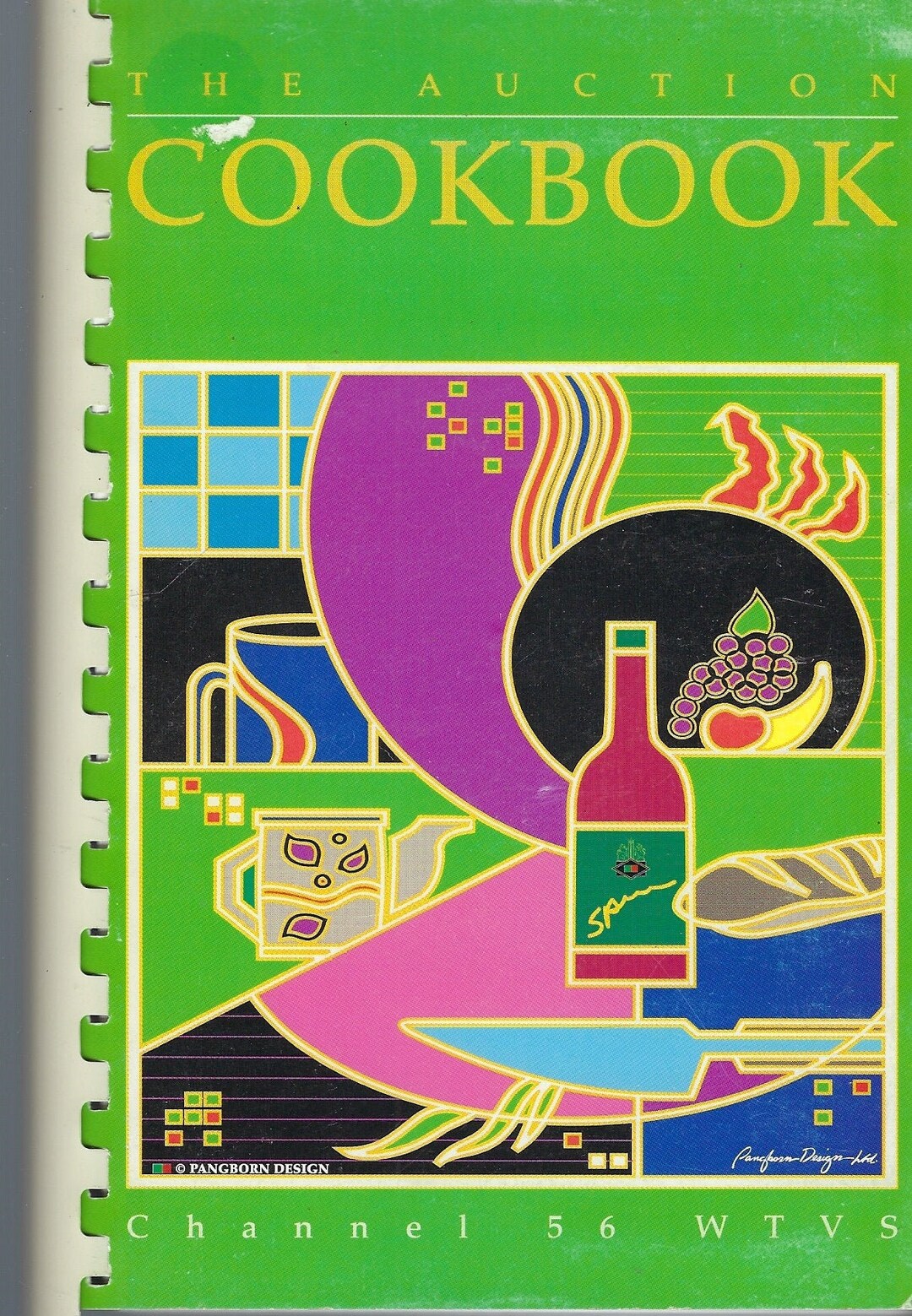 Detroit Michigan Vintage 1997 Channel 56 WTVS the Auction Cookbook MI ...