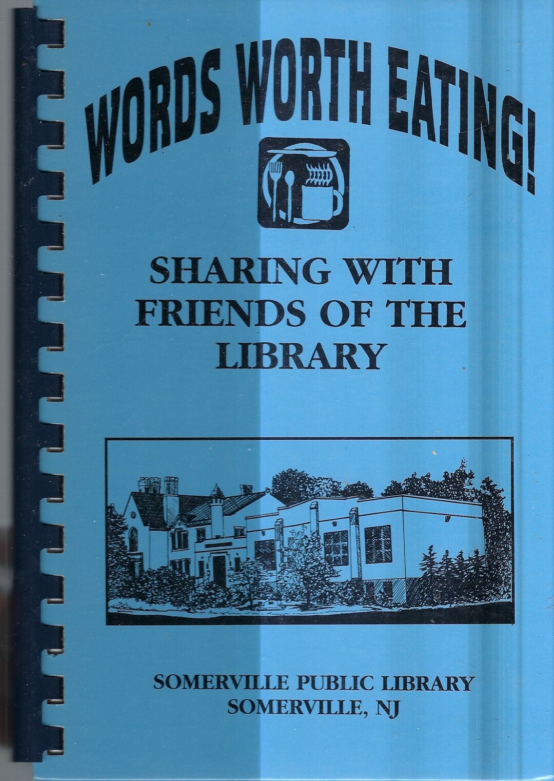 Somerville New Jersey Vintage 1995 Friends of the Public Library Words ...