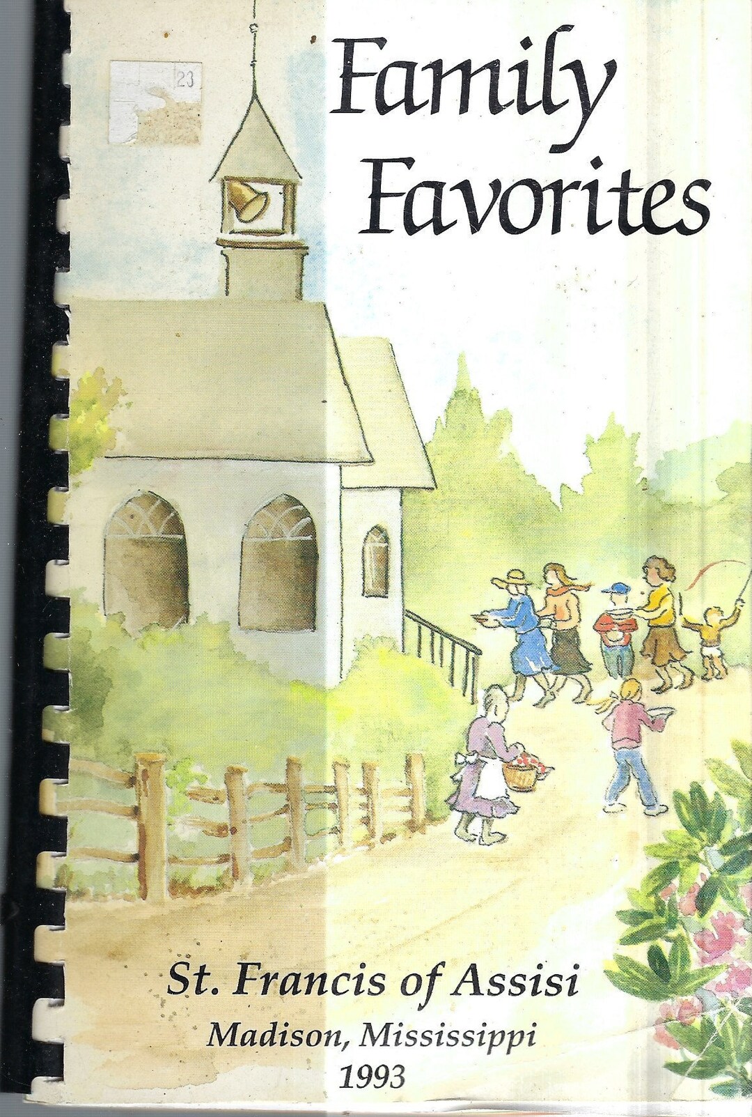 Madison Mississippi Vintage 1993 St Francis of Assisi Catholic Church ...