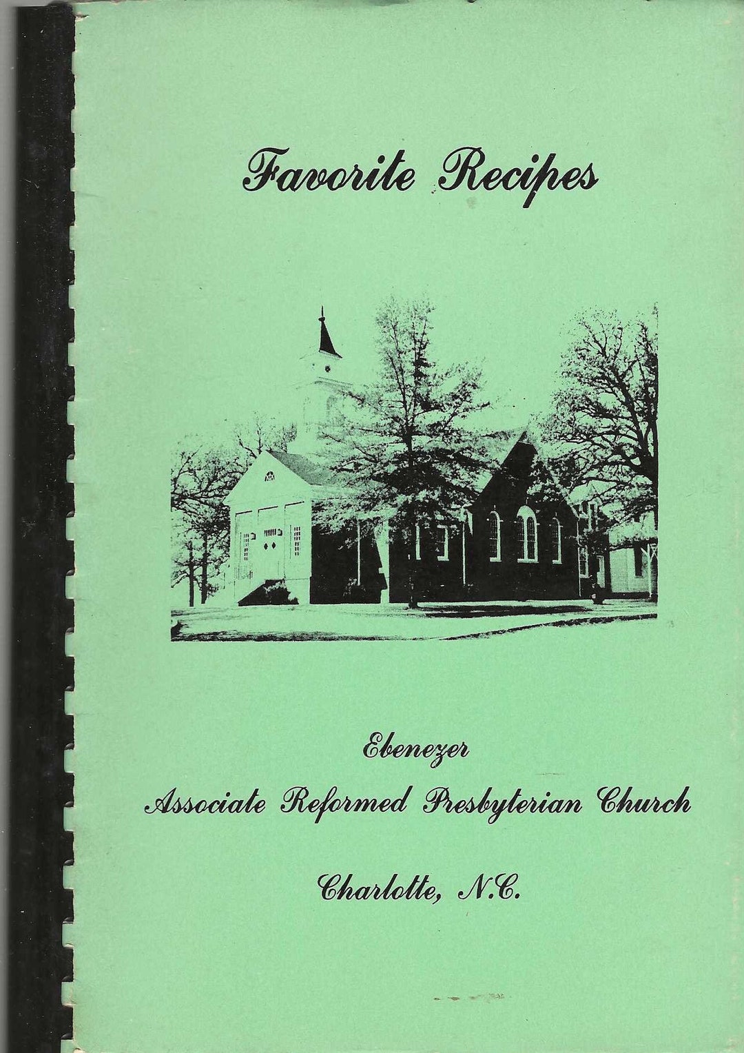 Charlotte North Carolina Vintage 1978 Ebenezer Presbyterian Church ...