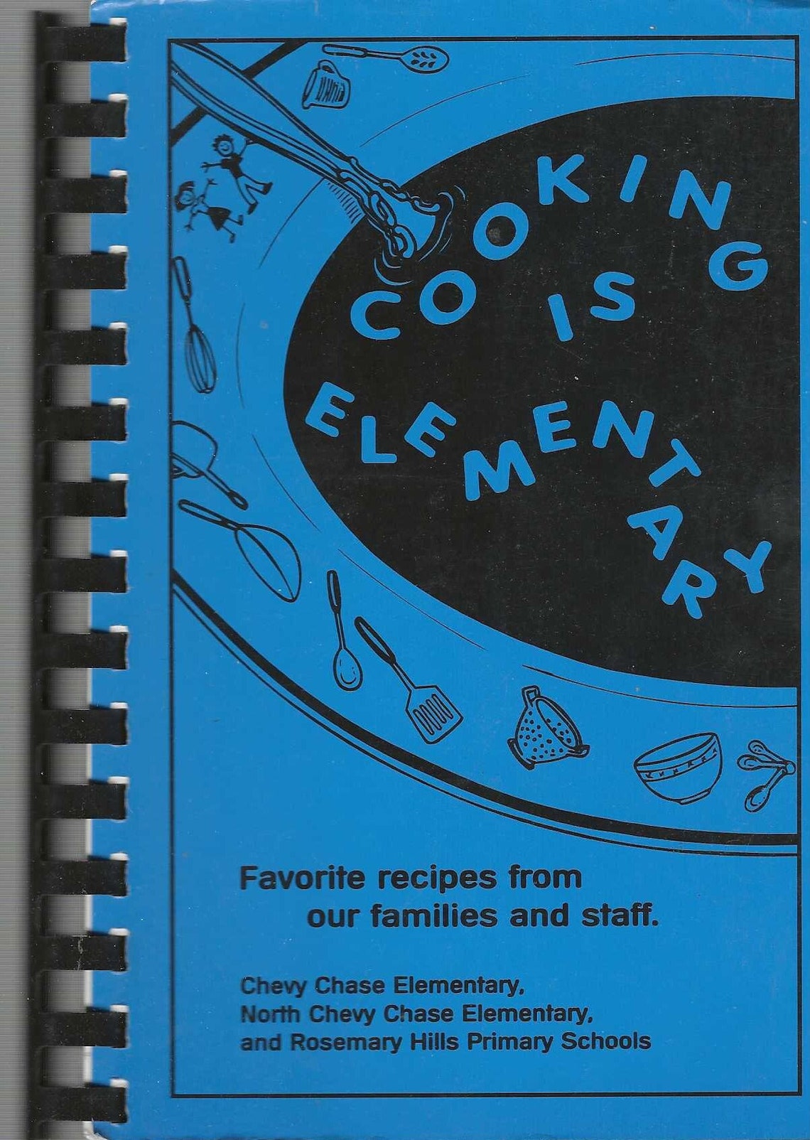 Chevy Chase Maryland Vintage Cooking is Elementary Schools Cookbook MD ...