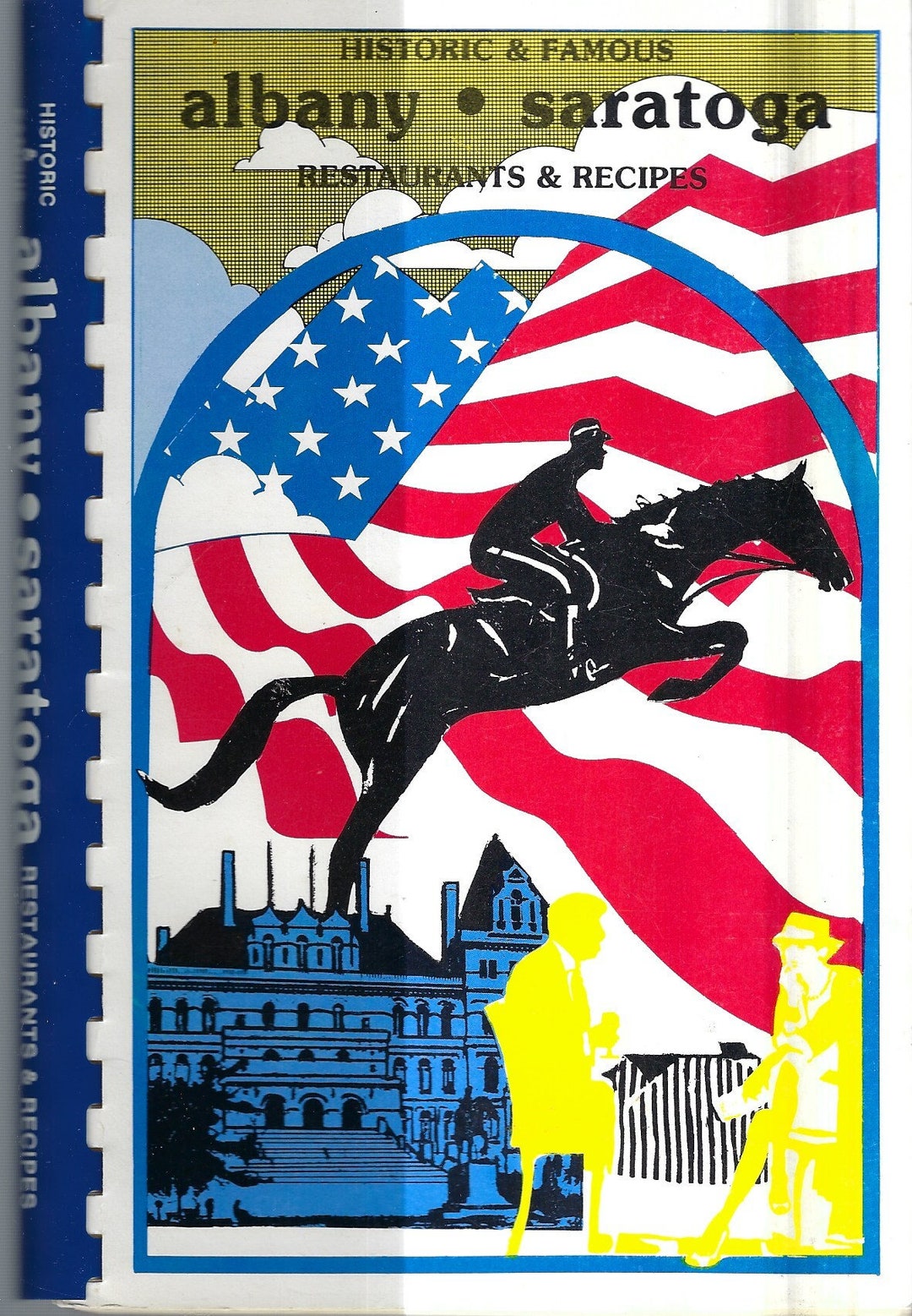 Albany Saratoga New York Vintage 1986 Historic + Famous Restaurants ...