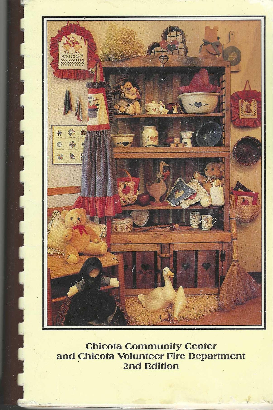 Chicota Texas Vintage 1992 Community Center & Volunteer Fire Department ...