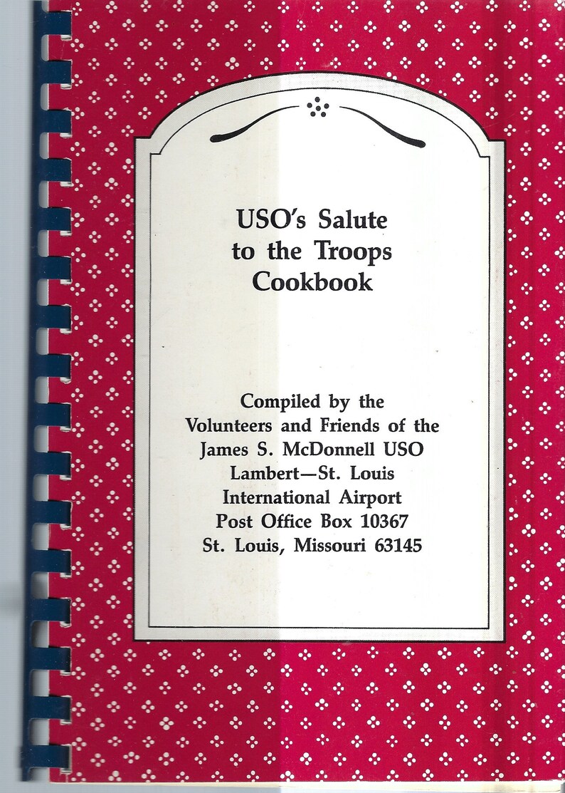 Lambert St Louis Missouri Vintage 1990 Uso's Salute to the Troops ...