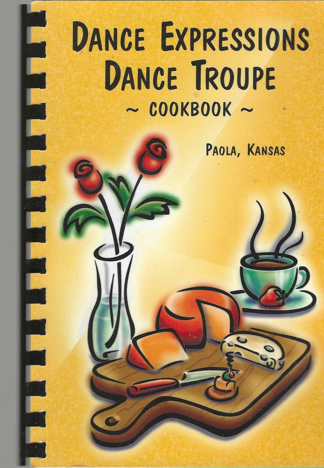 Paola Kansas Vintage Dance Expressions Dance Troupe Cookbook KS ...