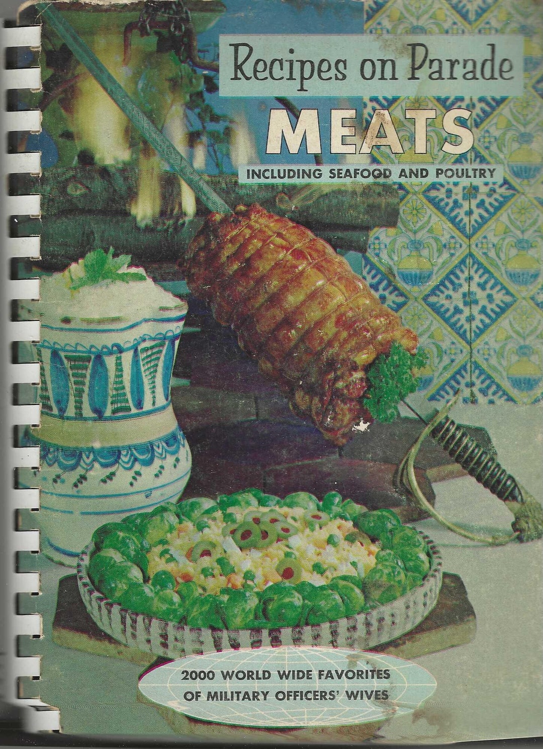 Recipes on Parade Meats Seafood Poultry Cookbook Vintage 1964 US ...