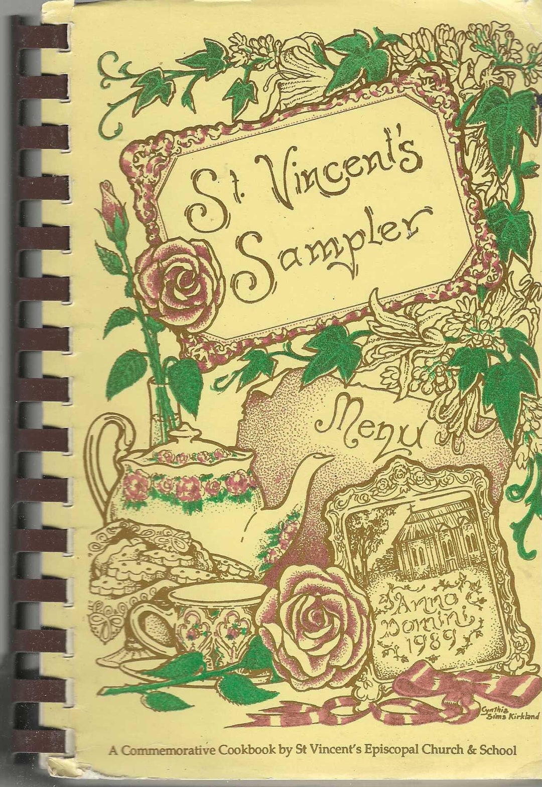 Bedford Texas Vintage 1989 St Vincent's Episcopal Church & School ...