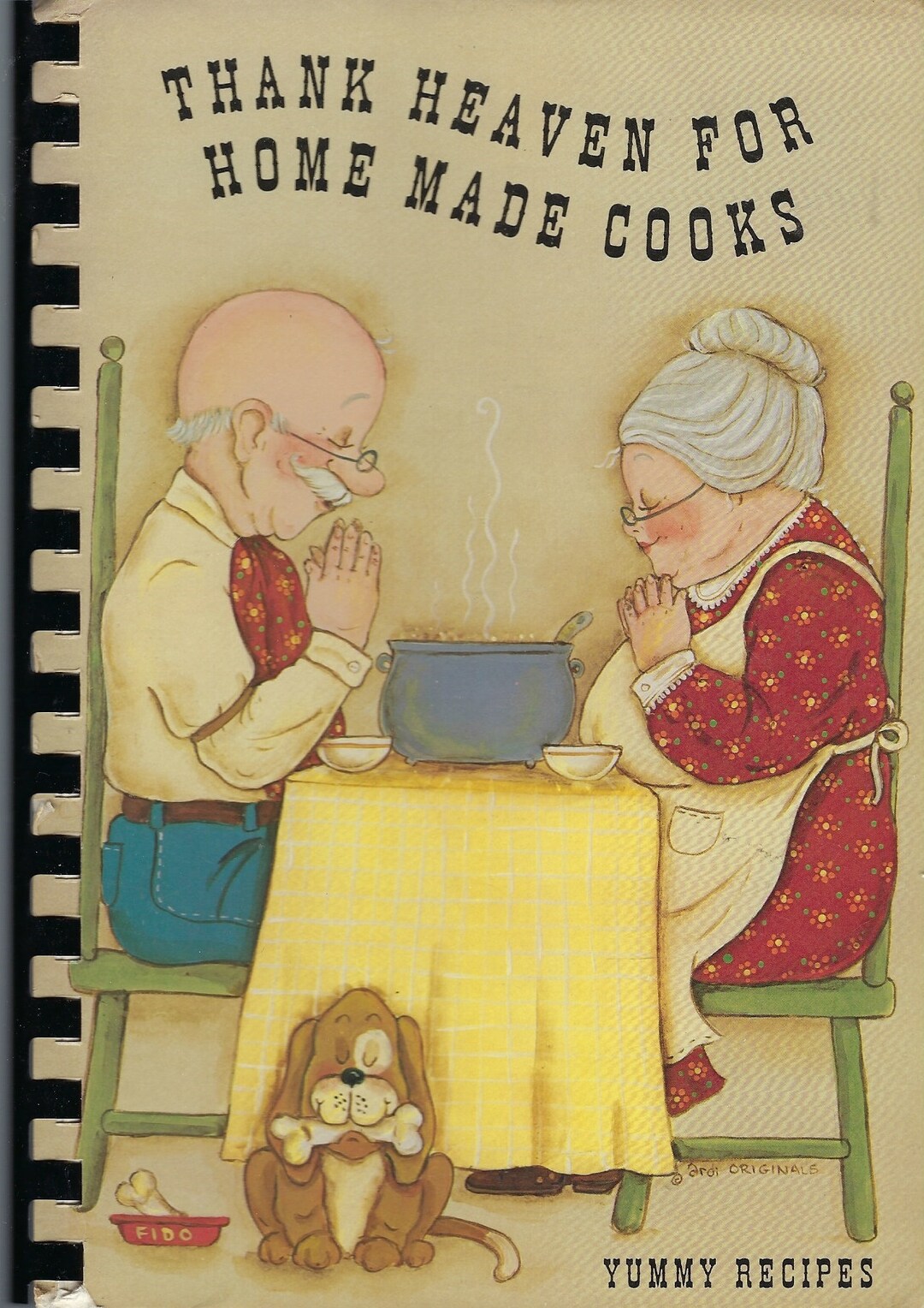 Burbank Ohio Vintage 1987 Faith Methodist Church Cookbook Thank Heaven ...