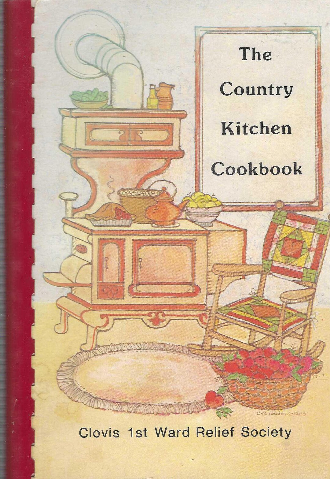 Clovis California Vintage LDS Church Ward Relief Country Kitchen ...