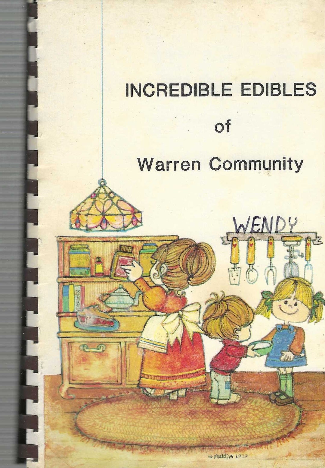 Warren Utah Vintage 1982 Incredible Edibles Community Cookbook UT ...