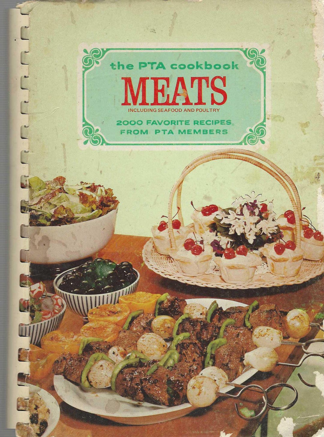 The PTA Cookbook Meats Vintage 1968 Ethnic Chapter Favorite Recipes ...