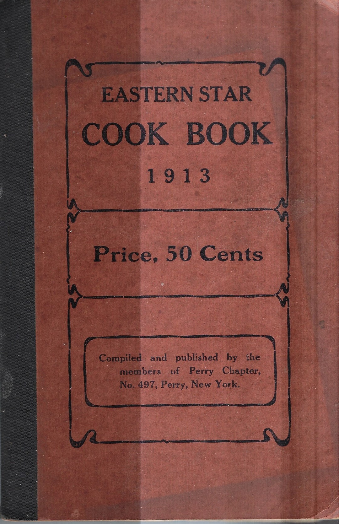 Perry New York Vintage 1913 OES Order of the Eastern Star Cookbook NY ...