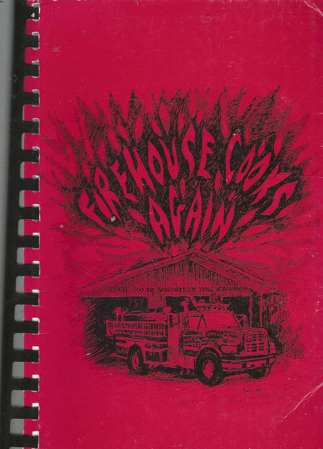 Pike Road Alabama Vintage 1994 Volunteer Fire Dept Firehouse Cooks ...