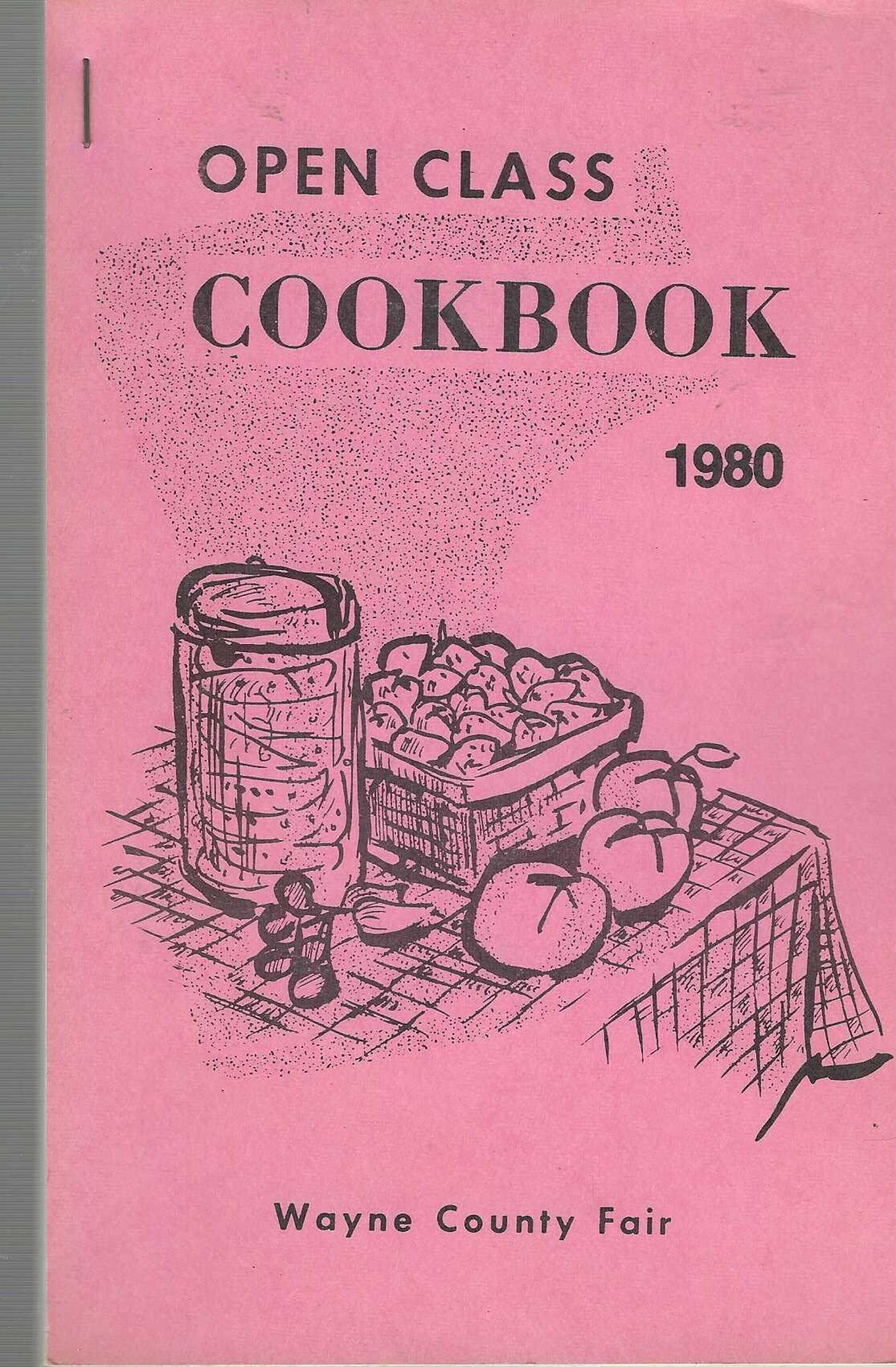 Wayne Michigan Vintage 1980 County Fair Open Class Cookbook MI ...