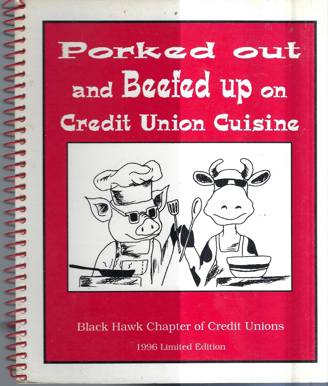 Davenport Iowa Vintage Black Hawk Credit Union Cuisine Porked Out ...