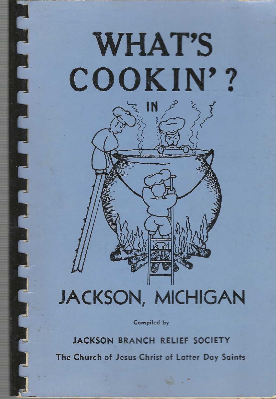 What's Cookin in Jackson Michigan Vintage 1961 LDS Mormon Church ...