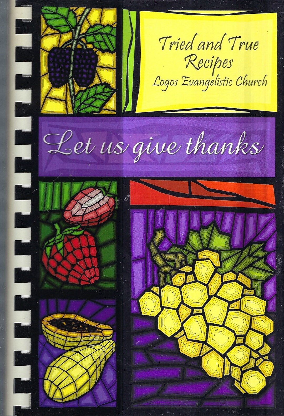 Bellwood Illinois Vintage Logos Evangelistic Church Let Us Give Thanks ...