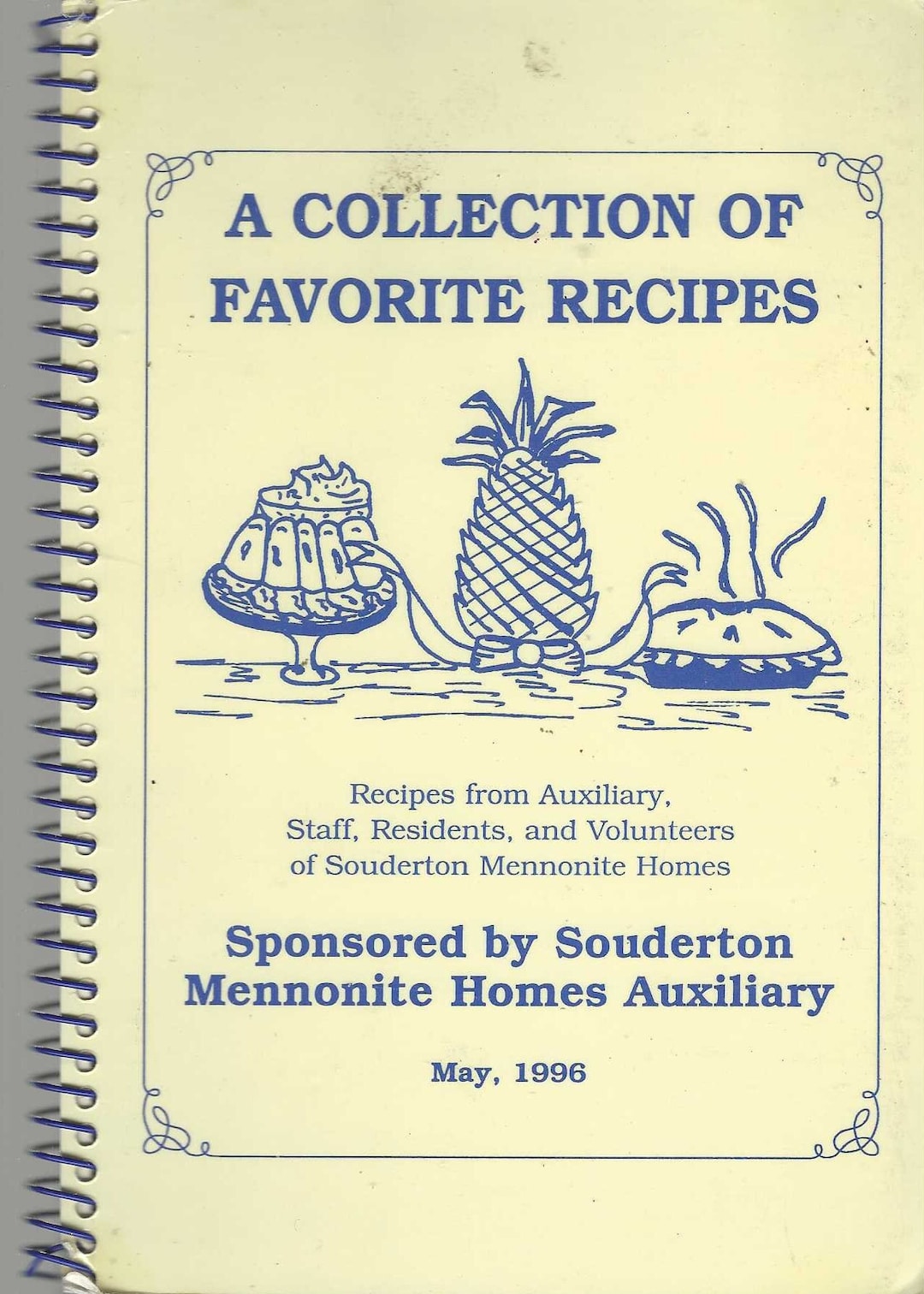 Souderton Pennsylvania Vintage 1996 Mennonite Homes Auxiliary ...