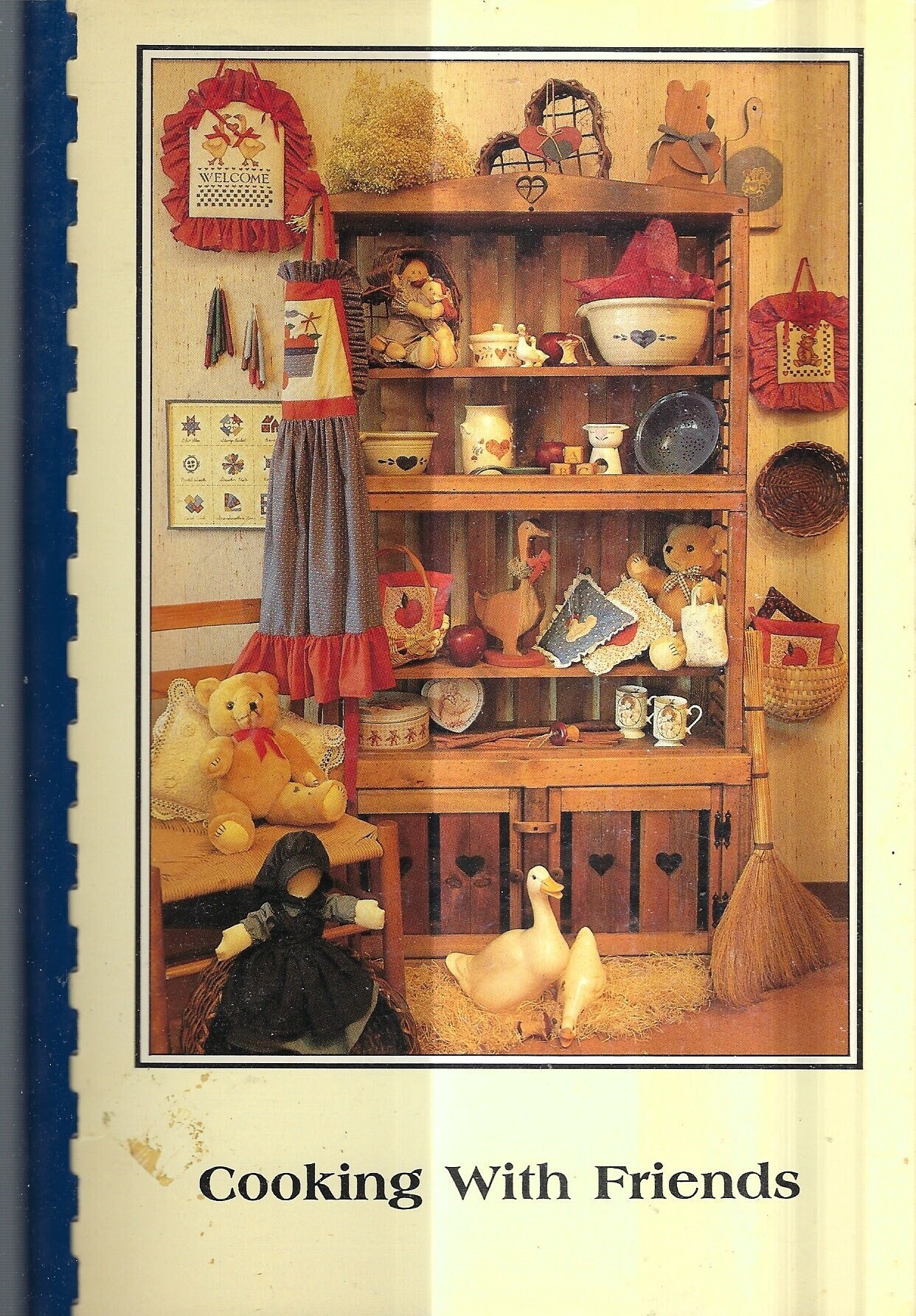 Columbus Ohio Vintage 1988 Cooking With Friends Cookbook OH Community ...