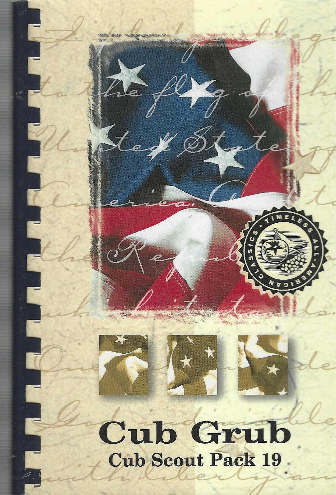 Highland California Vintage Cub Scout Pack 19 Cub Grub Cookbook CA ...