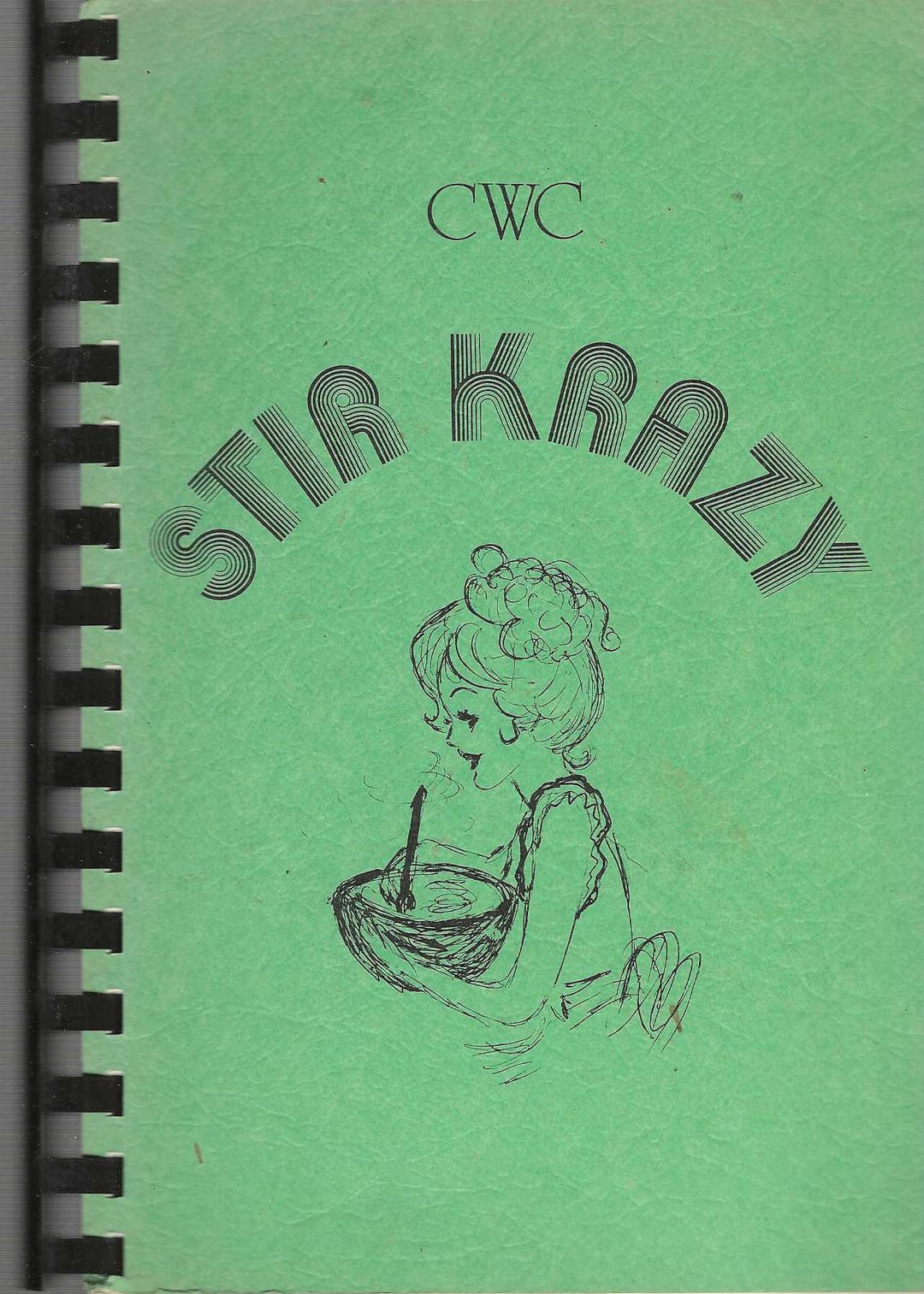 Greeley Colorado Vintage Christian Women's Club CWC Stir Crazy Cookbook ...