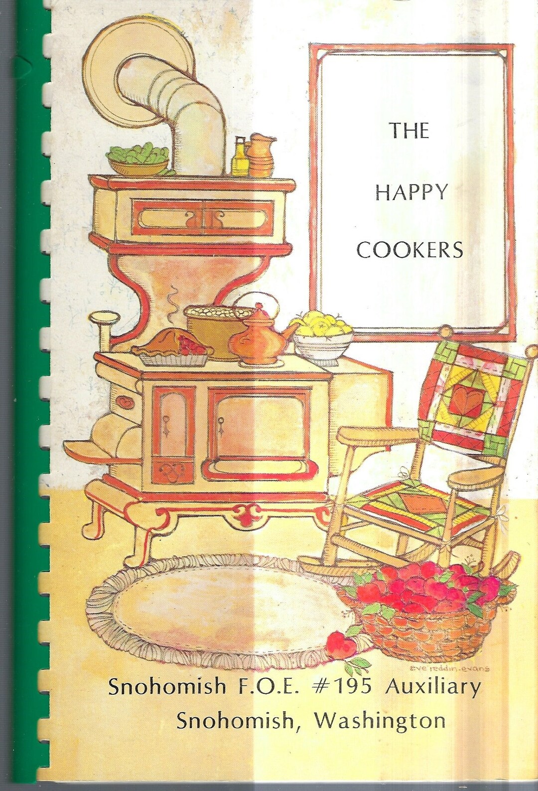 Snohomish Washington Vintage 1982 Elks Auxiliary the Happy Cookers ...