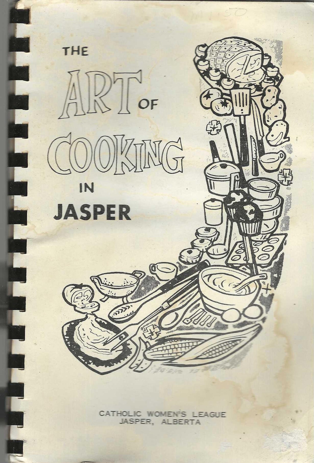 The Art of Cooking in Jasper Alberta Canada Vintage 1960s Catholic ...