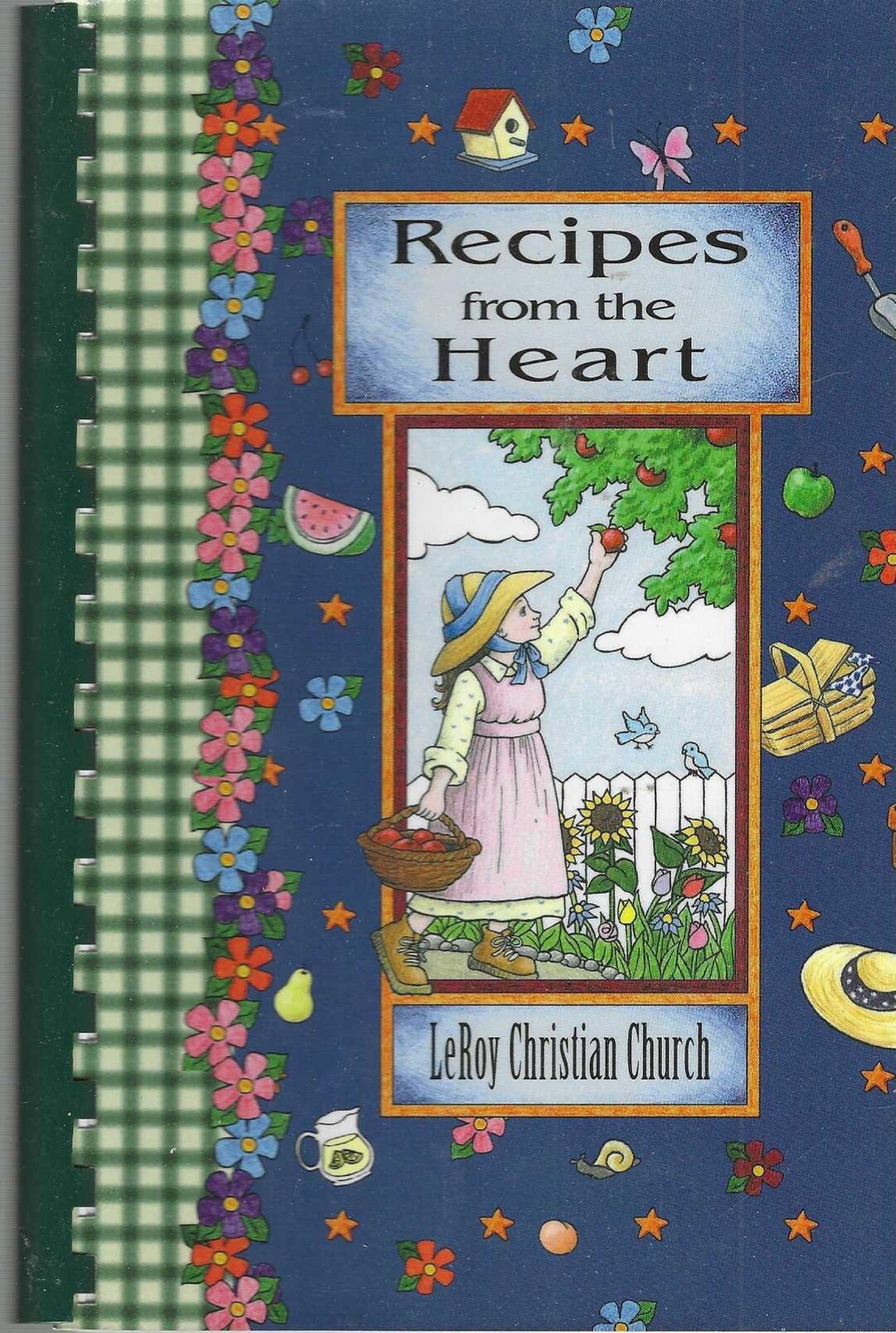 Leroy Illinois Vintage Christian Church Recipes From the Heart Cookbook ...