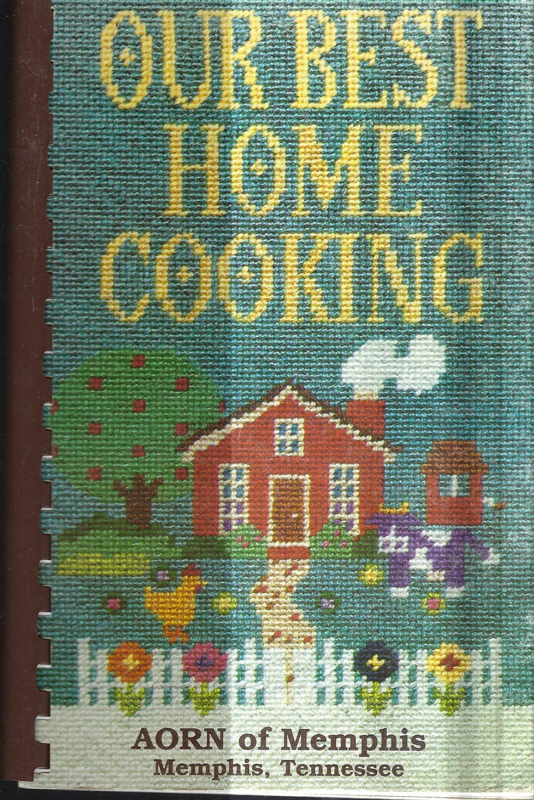 Memphis Tennessee Vintage 1995 AORN Nurses Our Best Home Cooking ...