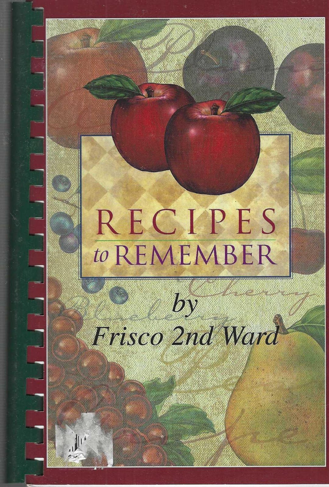 Frisco Texas Vintage LDS Latter Day Saints 2nd Ward Recipes to Remember ...