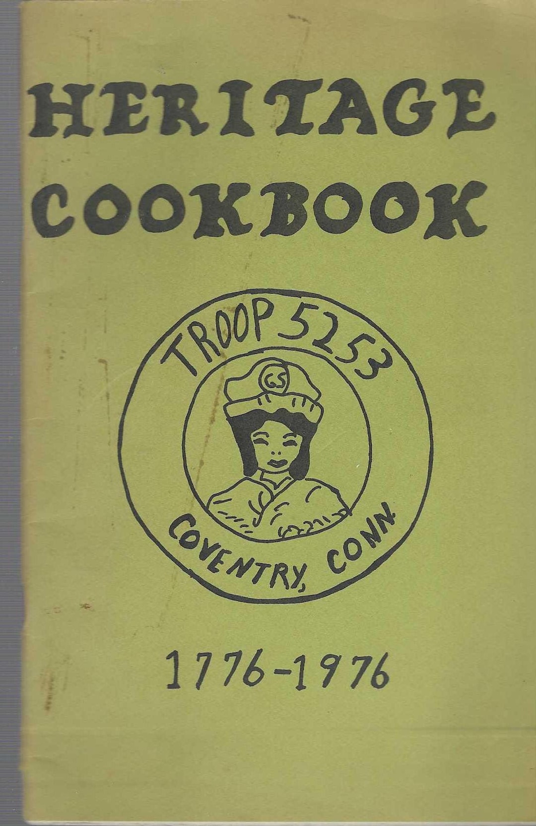 Coventry Connecticut Vintage 1976 Girl Scouts Troop 5253 Heritage ...