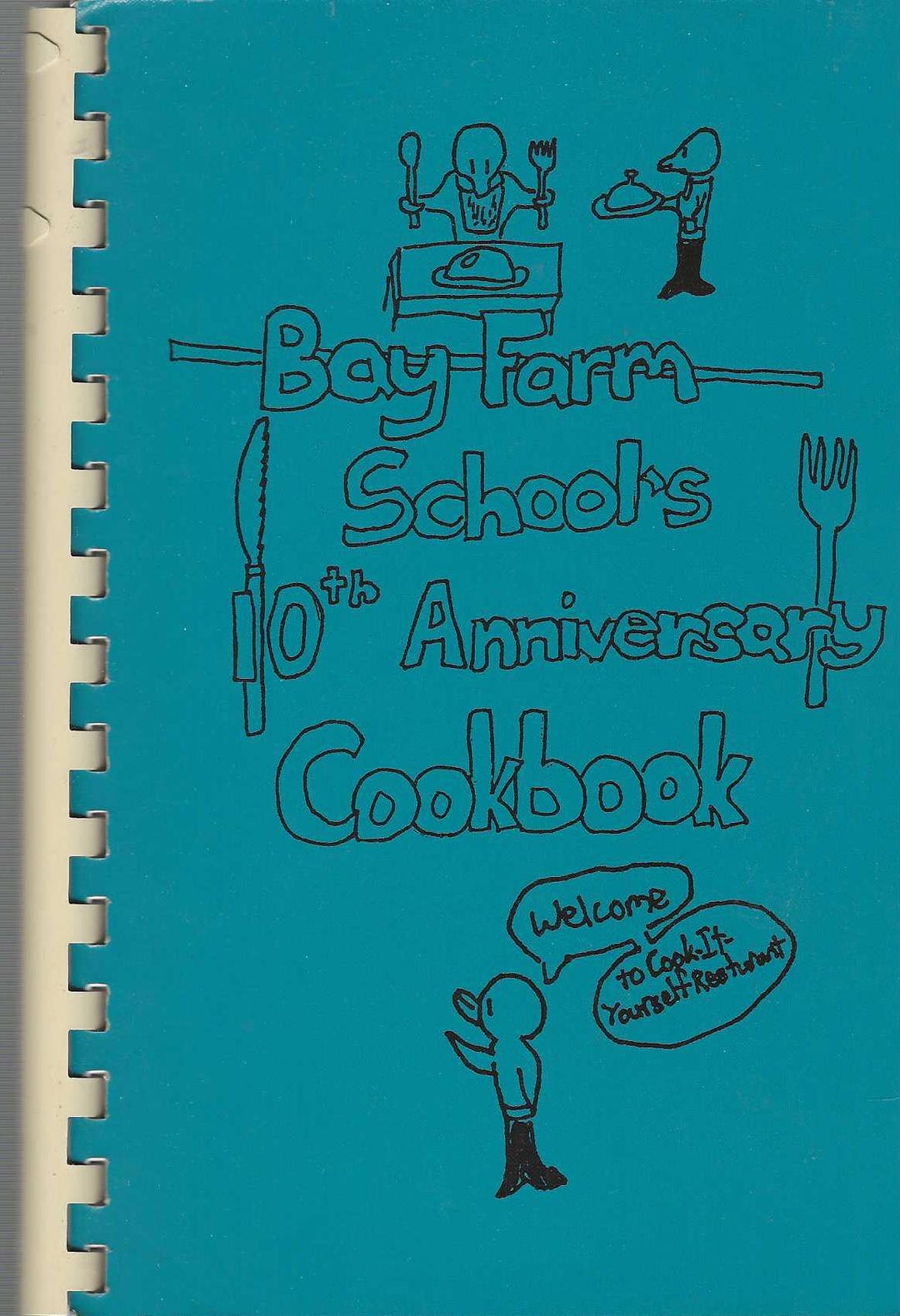 Alameda California Vintage Bay Farm School 10th Anniversary Cookbook CA ...