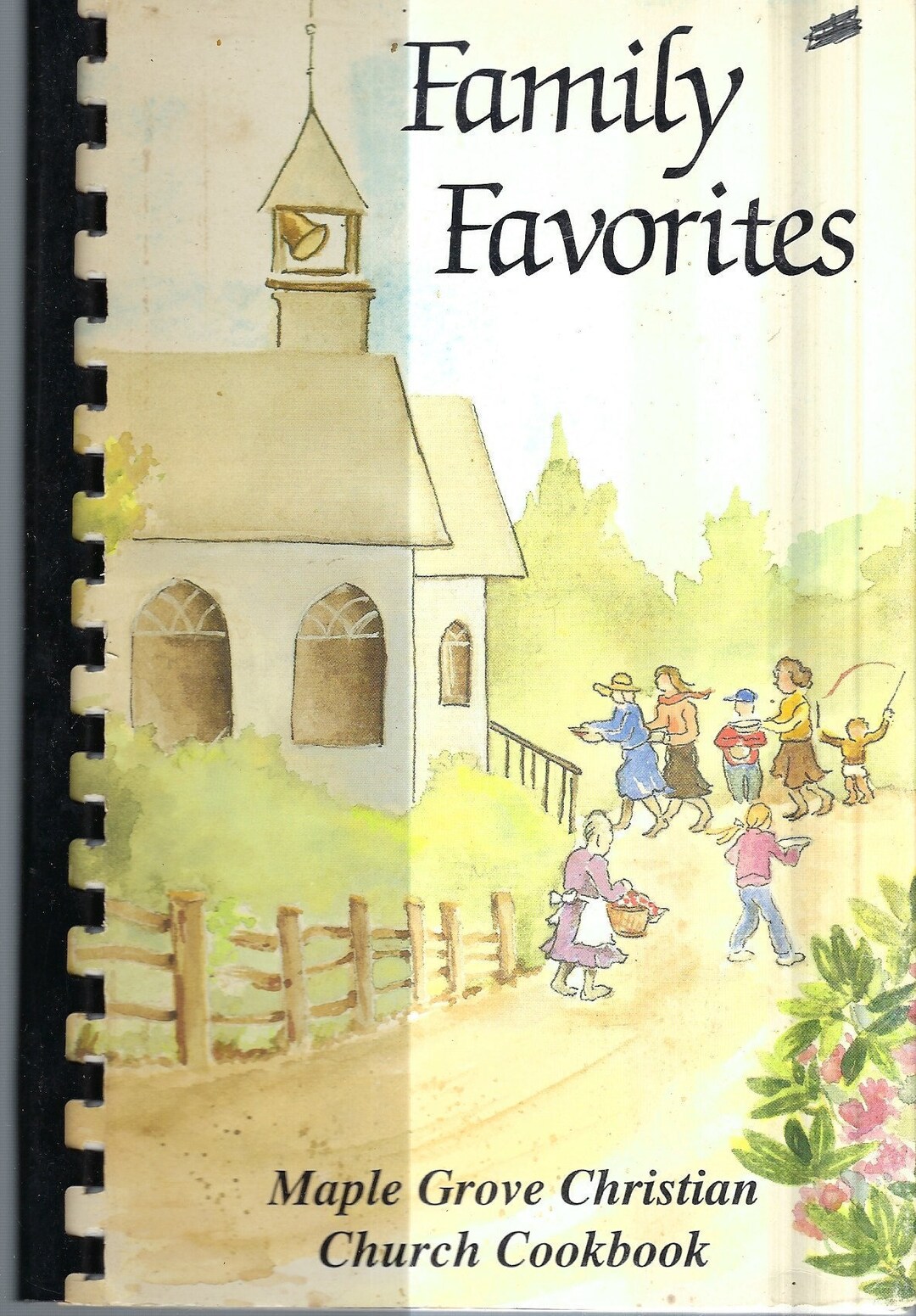 Charlottesville Virginia Vintage 1990 Maple Grove Christian Church ...