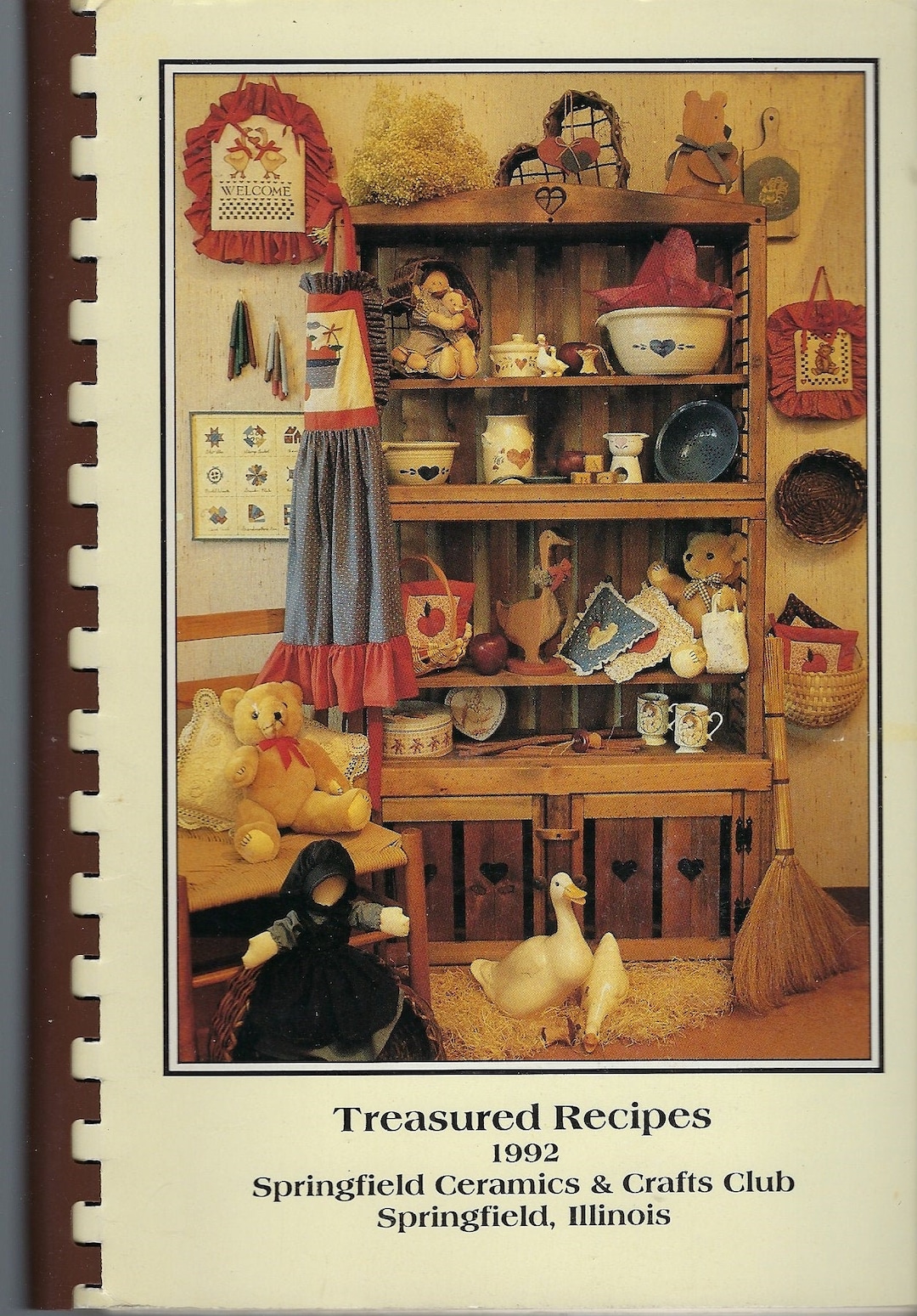 Springfield Illinois Vintage 1992 Ceramics & Crafts Club Treasured ...