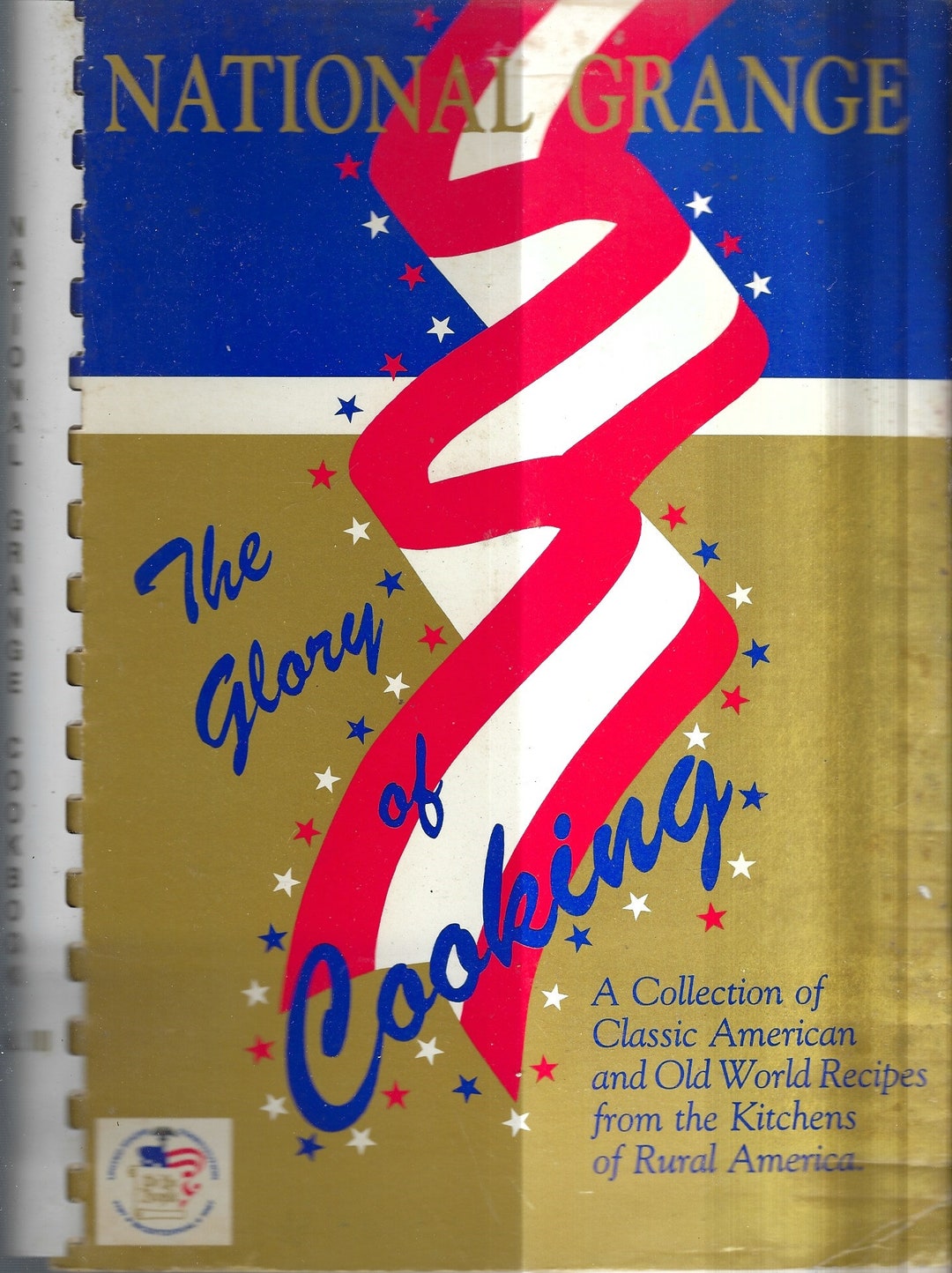 National Grange Members Vintage 1986 the Glory of Cooking Cookbook ...