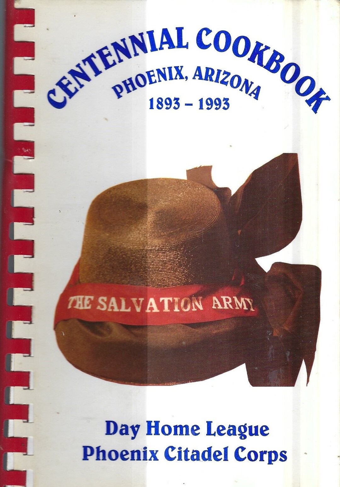 Phoenix Arizona Vintage 1993 the Salvation Army Centennial Cookbook AZ ...