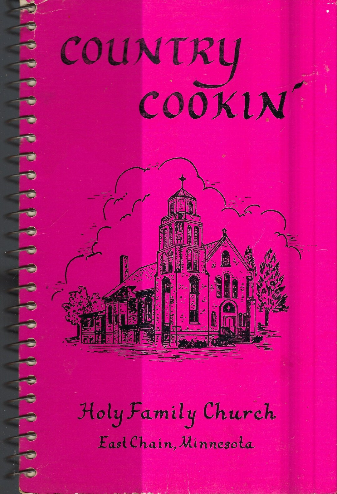 East Chain Minnesota Vintage 1981 Holy Family Catholic Church Country ...
