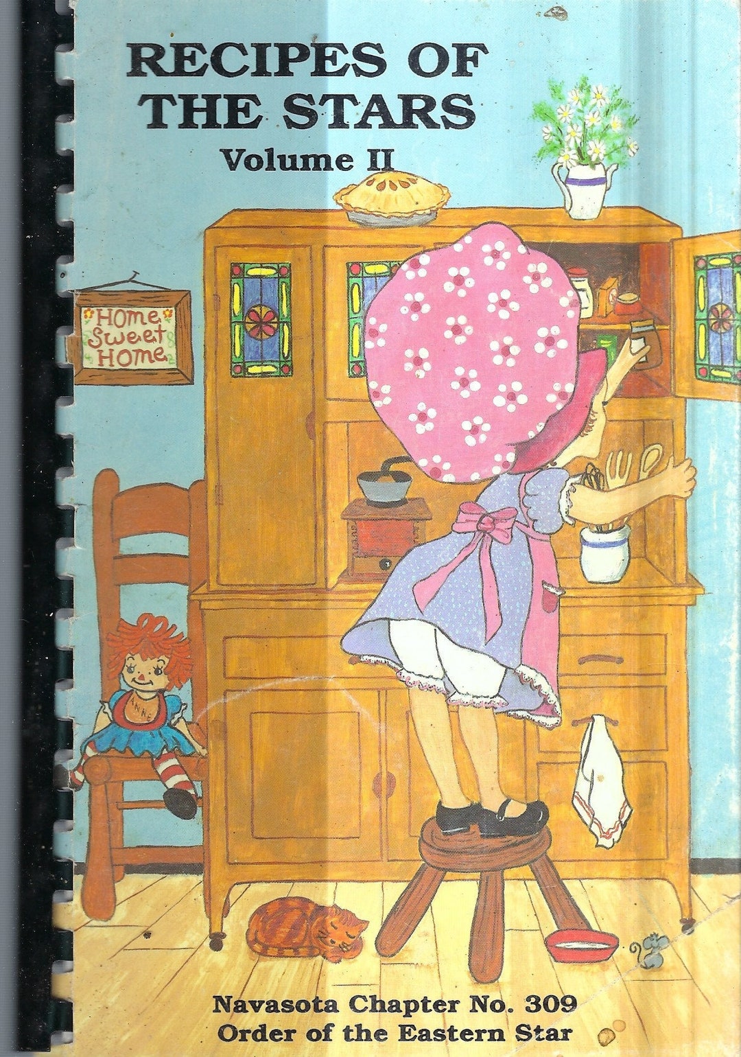 Navasota Texas Vintage 1993 OES Recipes of the Eastern Star Volume II ...