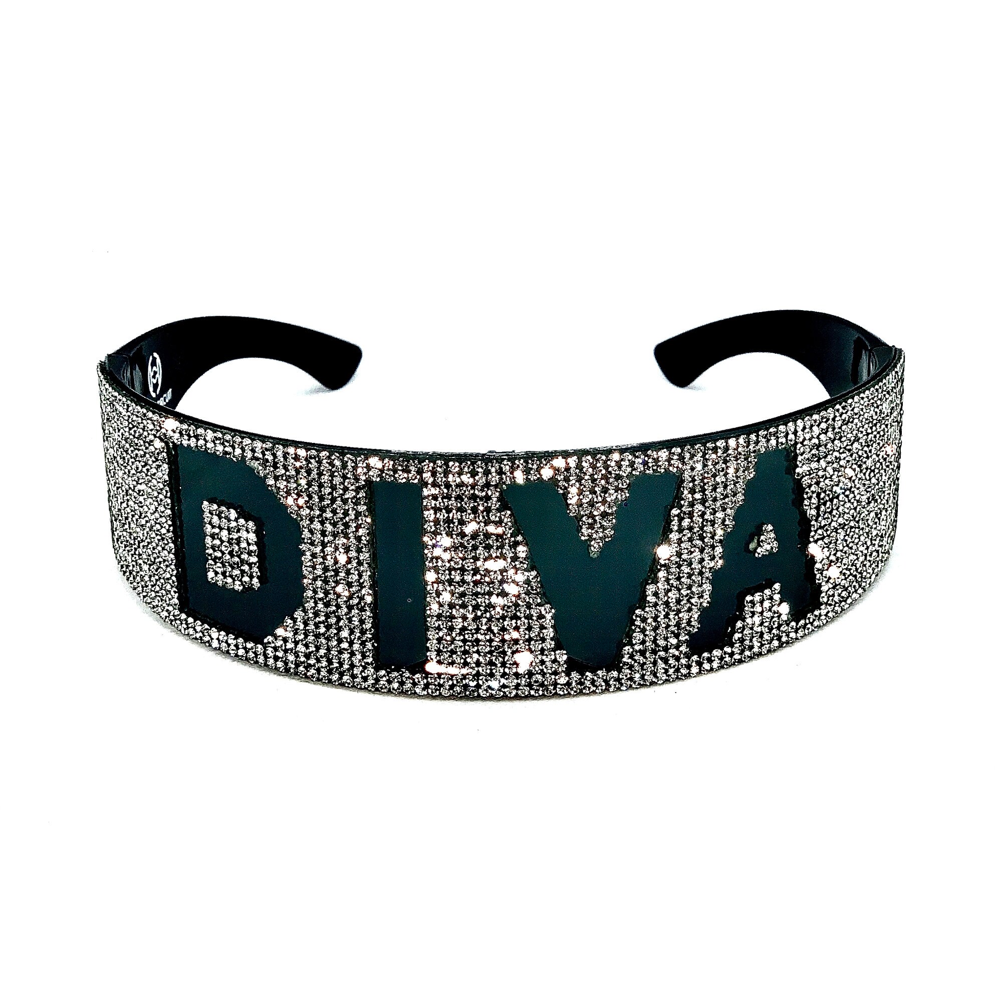 DIVA Handmade Rhinestone Statement Glasses xtra | Etsy