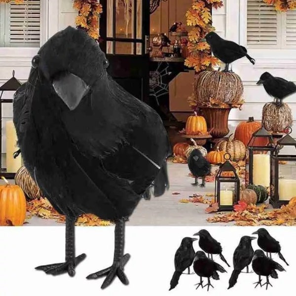Halloween Crow - Etsy