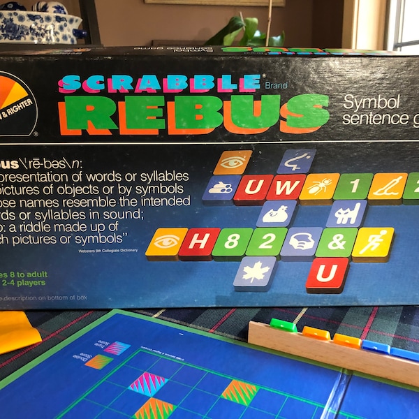 Rebus Table Game - Etsy