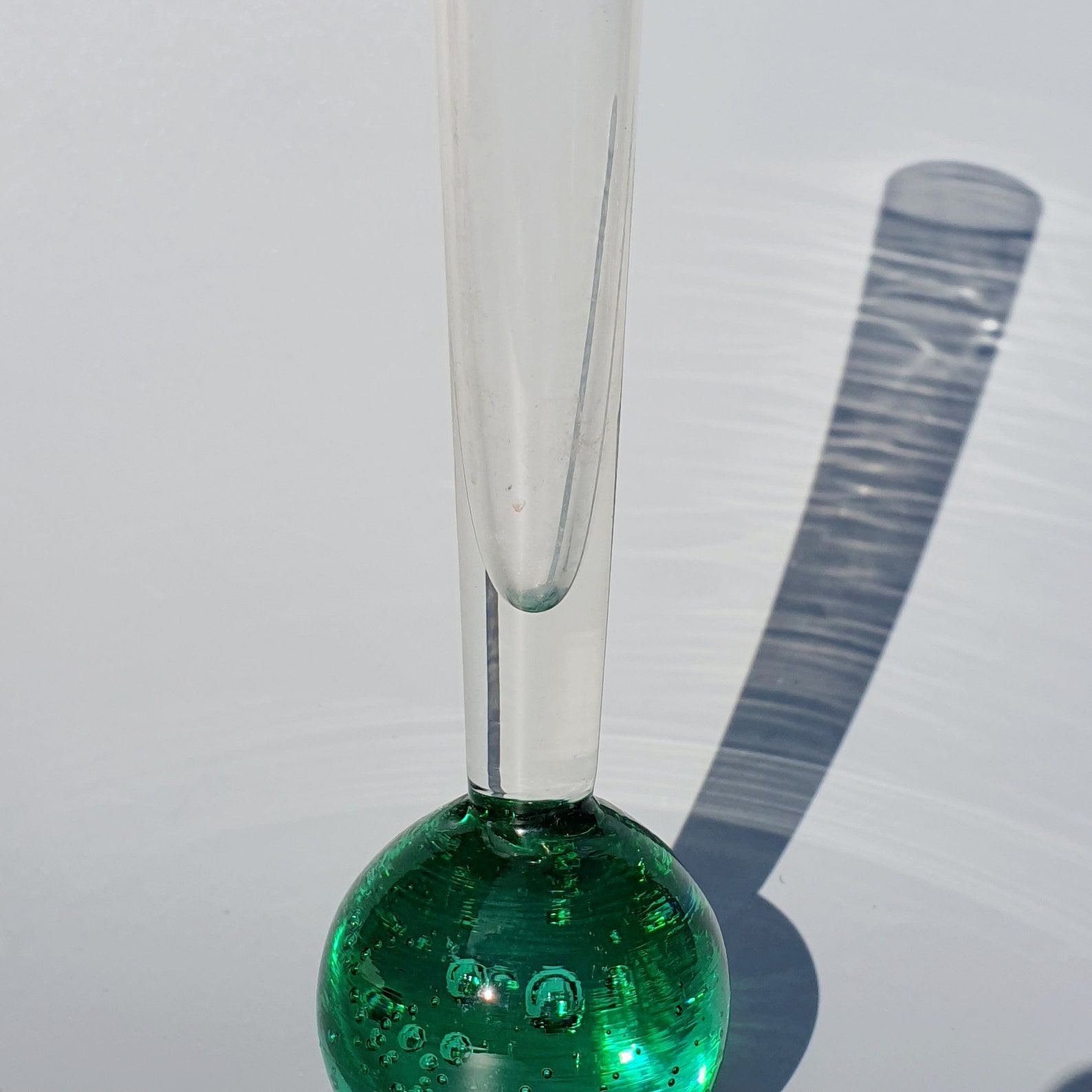 Vintage Controlled Bubble Glass Bud Vase Swedish Style Ball Vase - Etsy