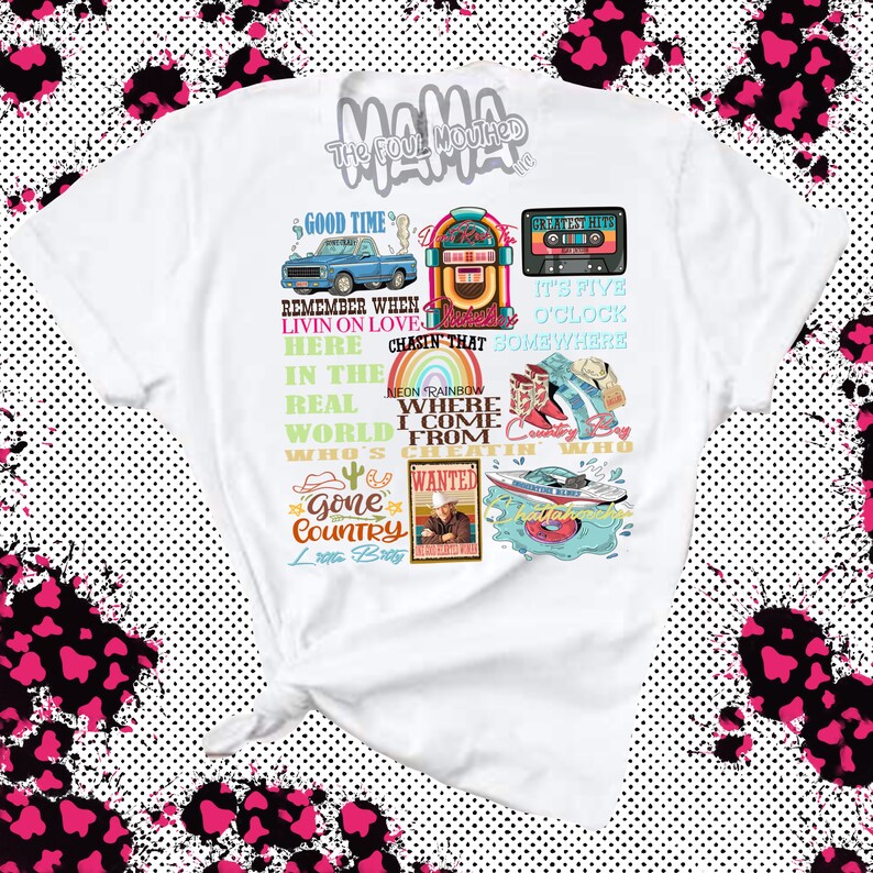 Alan Jackson Greatest Hits | Simplified Version | Png | for T Shirts ...