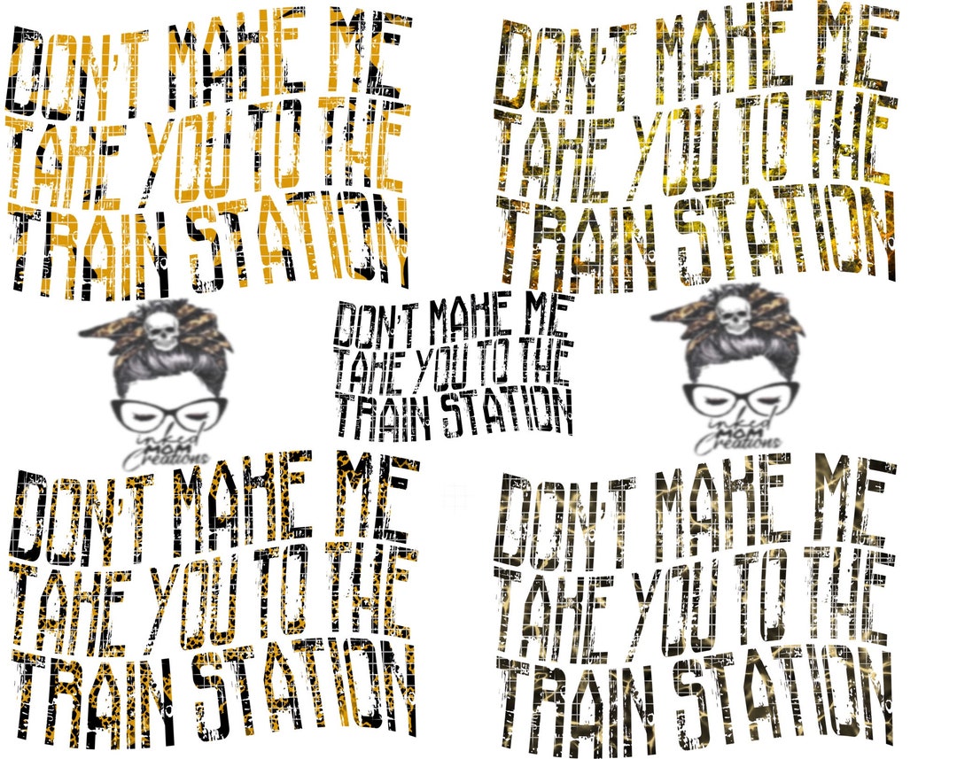 Train Station. Bundle Png Wavy Text - Etsy