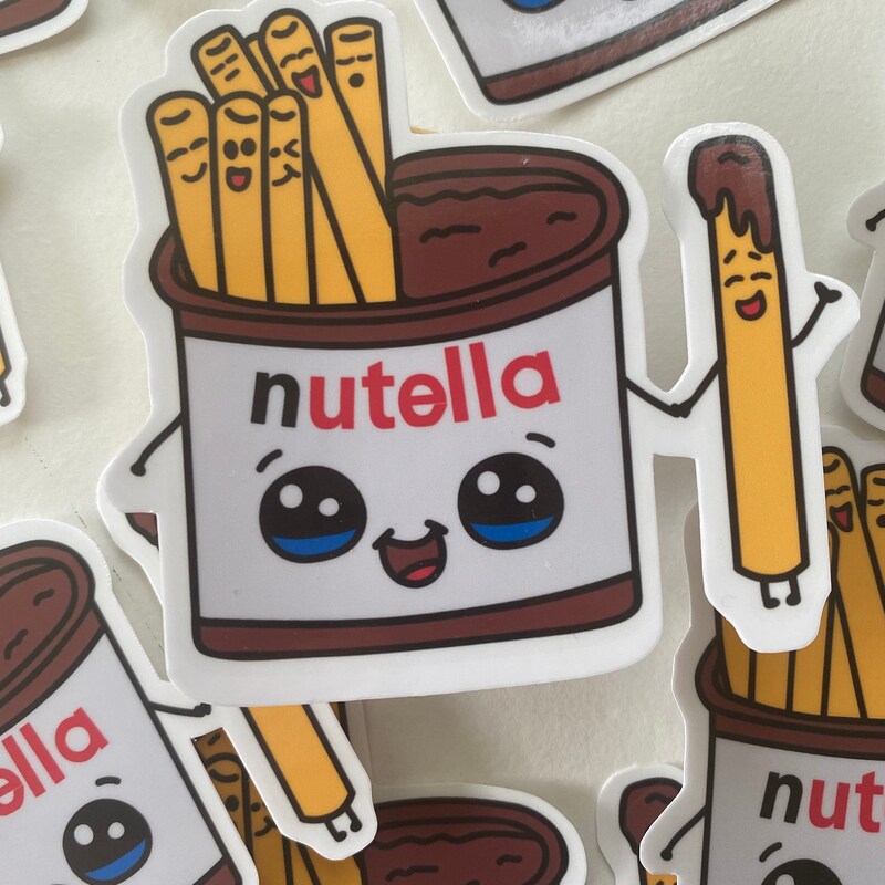 Kawaii Nutella - Etsy