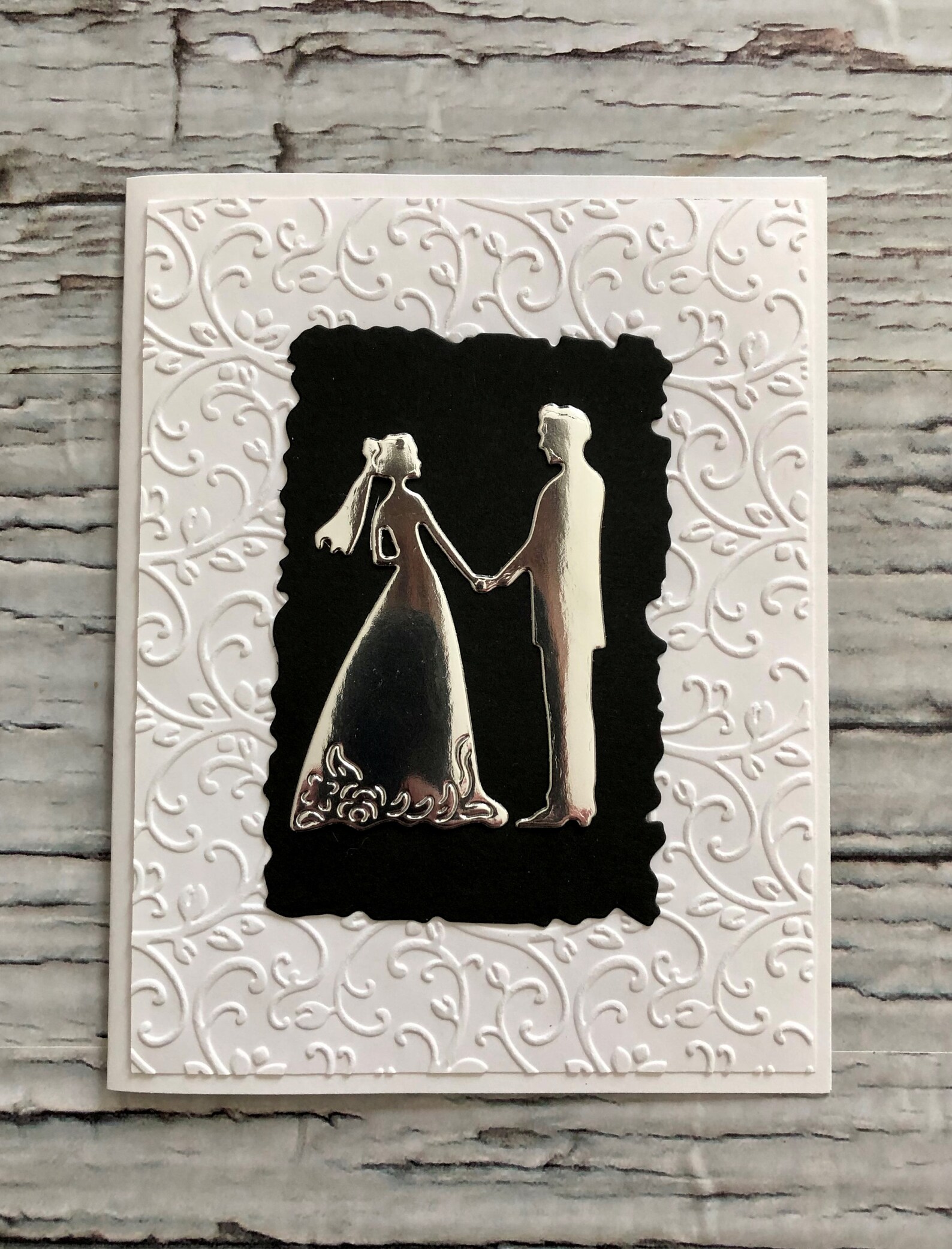 FRENCH Handmade Wedding Card, Carte De Mariage En Français - Etsy